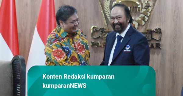 Surya Paloh soal Airlangga Mundur dari Ketum Golkar: Kita Beri ...